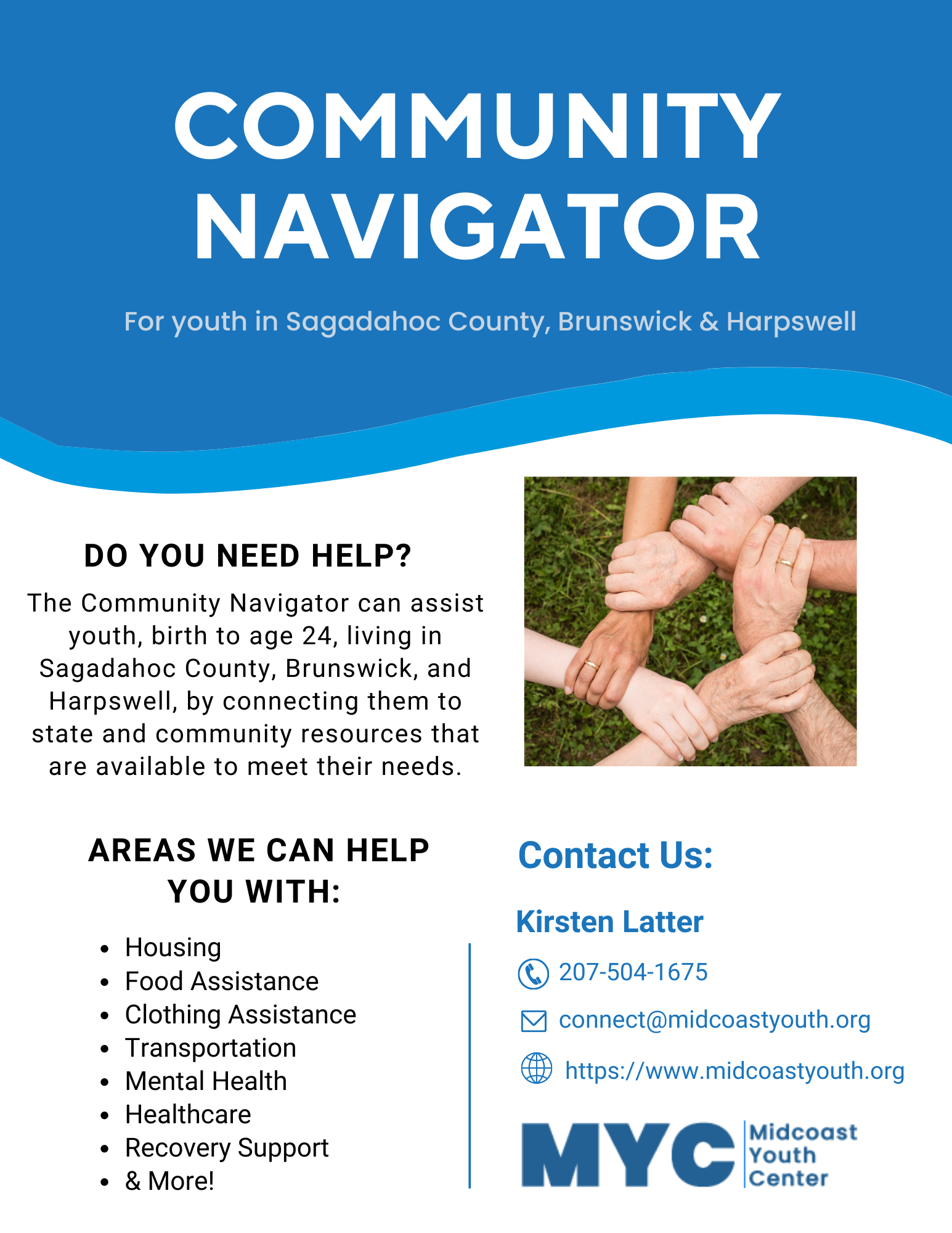 Community Navigator – Midcoast Youth Center